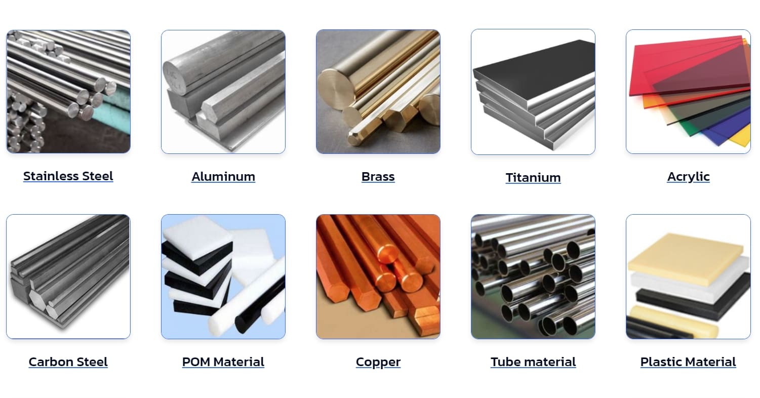 Material Guide For CNC Machining And Sheet Metal Parts